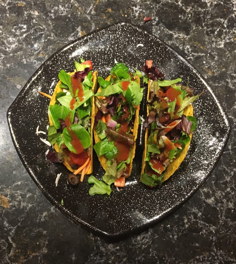 780 Taco Plate- 3 Tacos (Blue) – Wizard of Clay Pottery